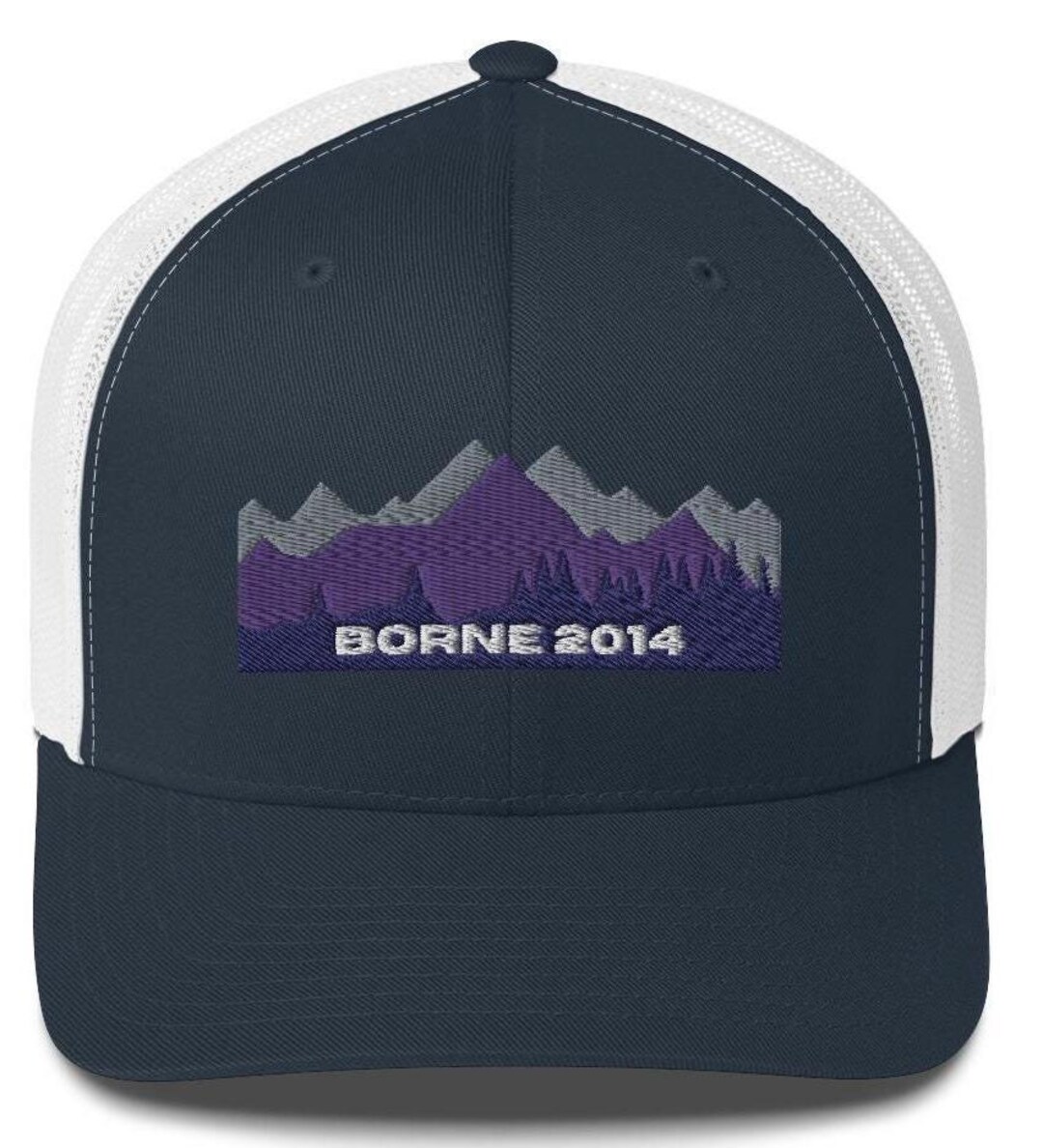 Boné Trucker Bordado Goose Band - Borne 2014. Boné Goose Band. Por ...