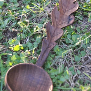 Walnut Ladle,unique Design Wooden Spoon,hand-carved Wooden Ladle,wooden ...