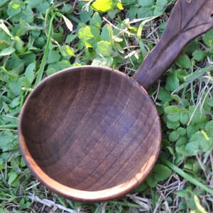 Walnut Ladle,unique Design Wooden Spoon,hand-carved Wooden Ladle,wooden ...