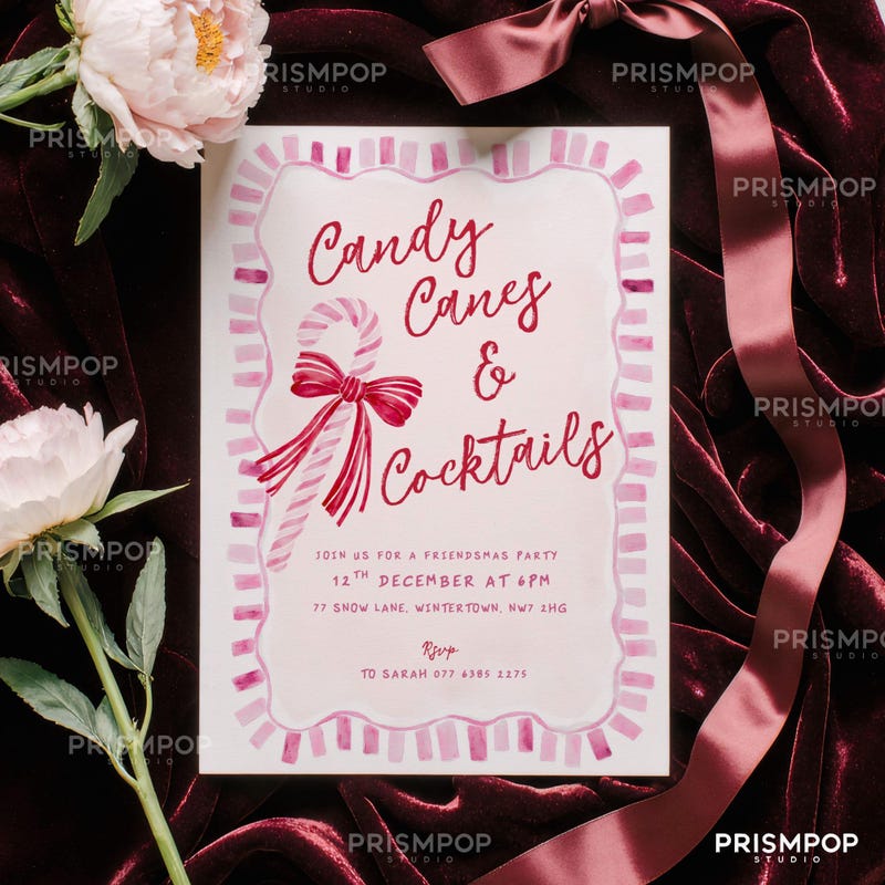 Candy Cane Girls Night - Etsy