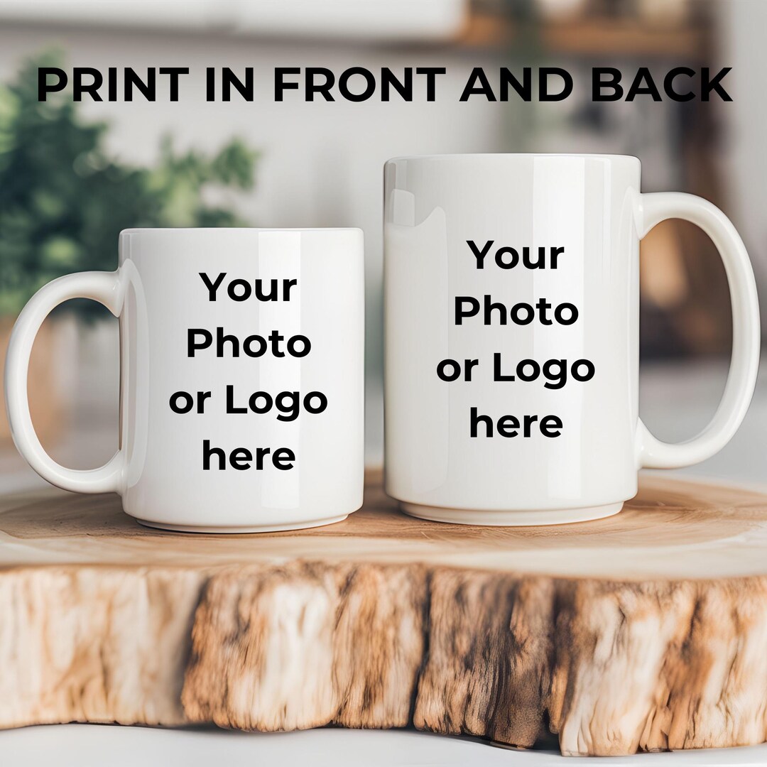 Custom Personalized 11 Oz and 15oz, Photo Coffee Mug Gift for Him Her ...