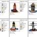 Lighthouses Out to Sea Digital Embroidery Files Set of 16 Dst,exp,hus ...