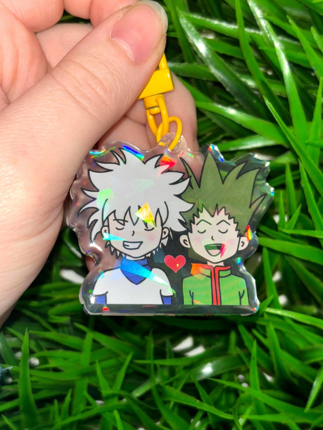 Gon and Killua Hunter X Hunter Hxh Acrylic Keychain Charm - Etsy