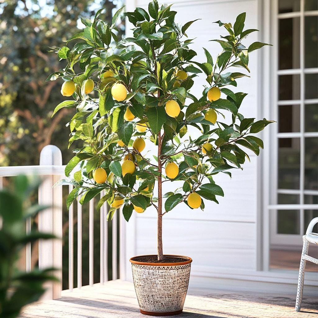 Improved Meyer Lemon Tree - A Fun Patio & Indoor Citrus Tree - Etsy