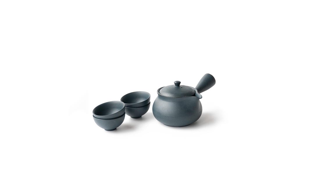 Japanese Kyusu Teapot Set With Cups - Tokoname Kyusu - 460ml - Etsy
