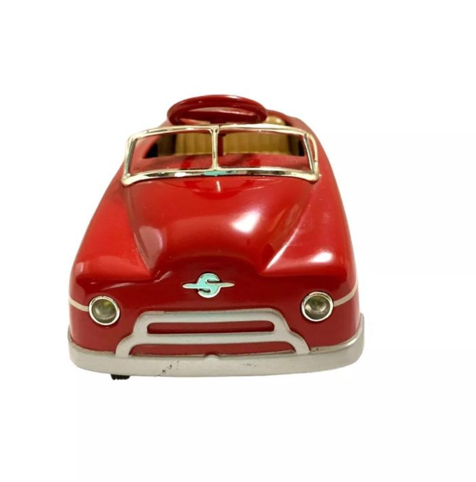 MINI Pedal Car Metal Model Exxon Tiger Oil Gas Collector 6.5" Long Vees ...