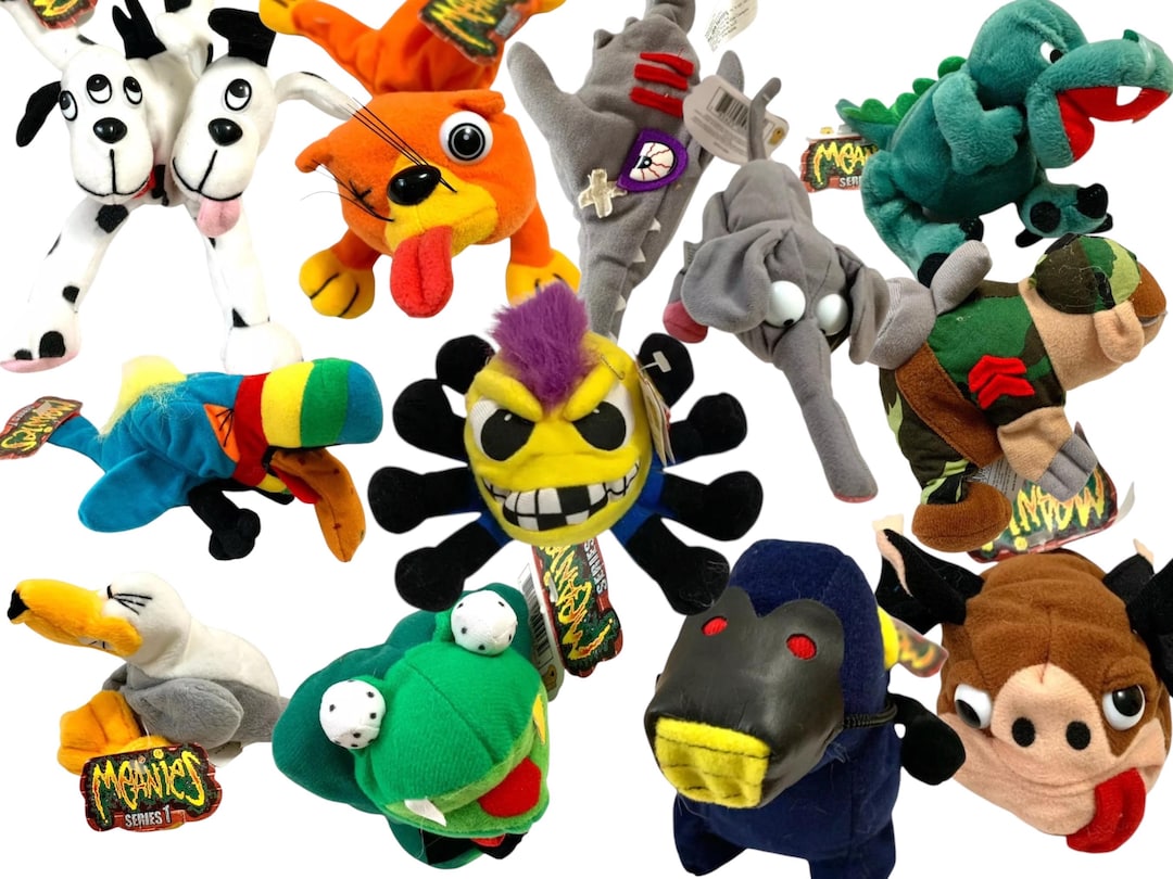 Meanies Series 1 NWT New With Tags Vintage 1997 Plush Your Choice - Etsy