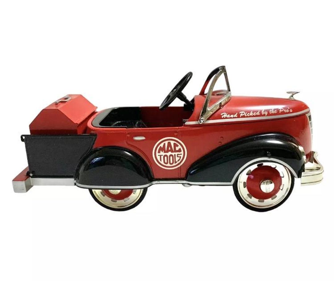 MINI Pedal Car Metal Model Vintage MAC Tools Collector Truck 8.5" Long ...