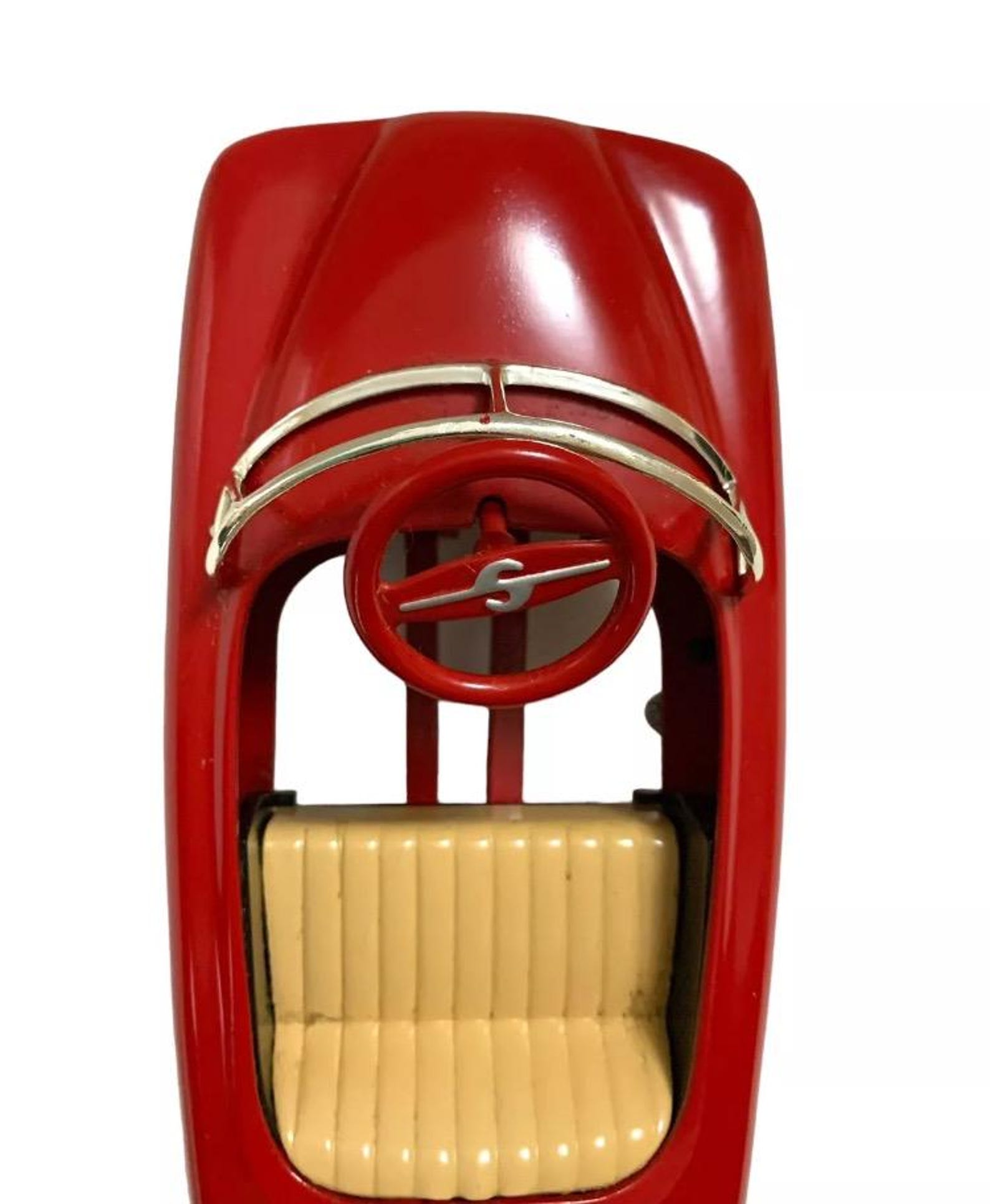 MINI Pedal Car Metal Model Exxon Tiger Oil Gas Collector 6.5" Long Vees ...