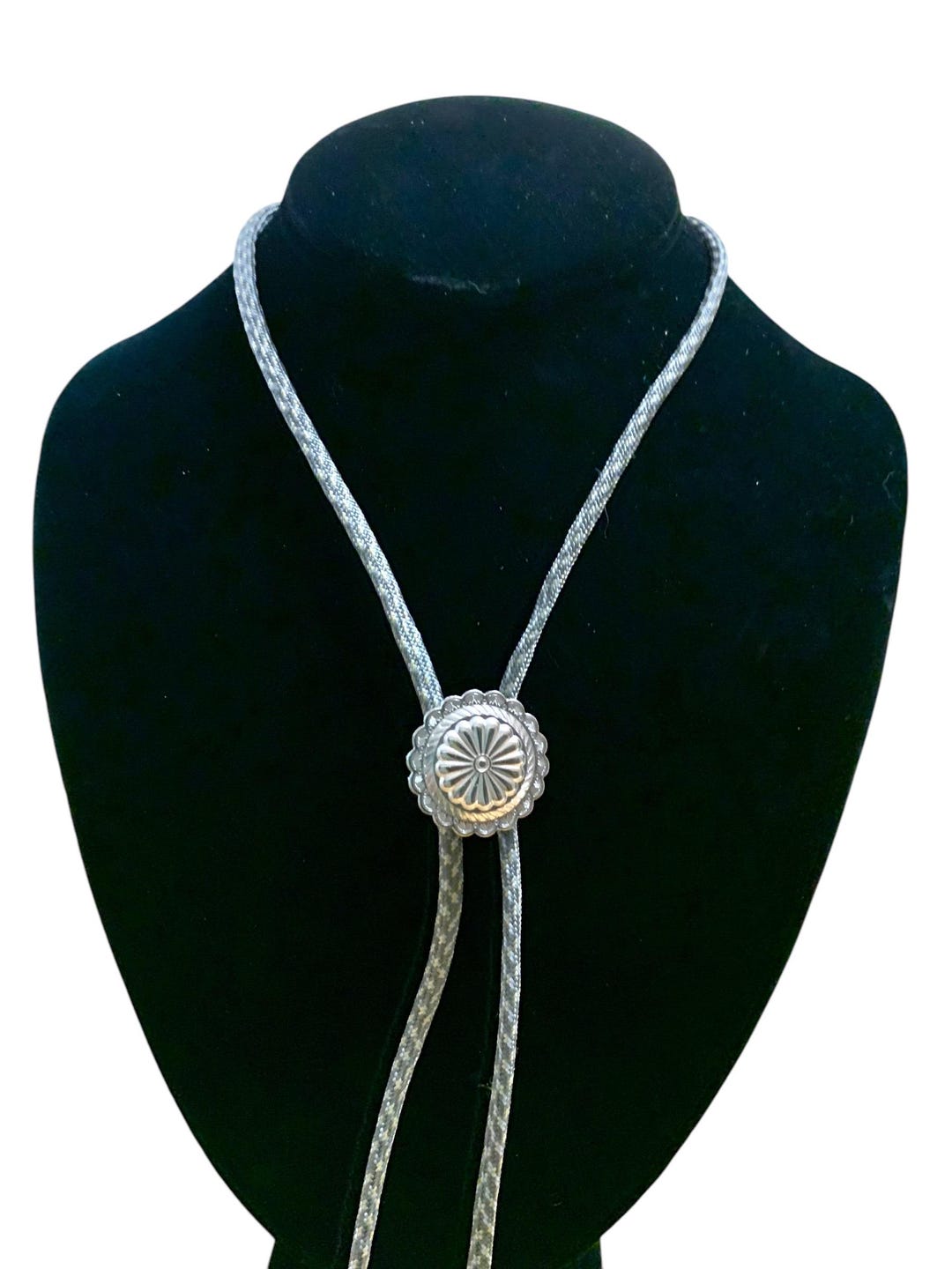 Bolo Tie Concho String Lariat Western Wedding Accessory Necktie ...