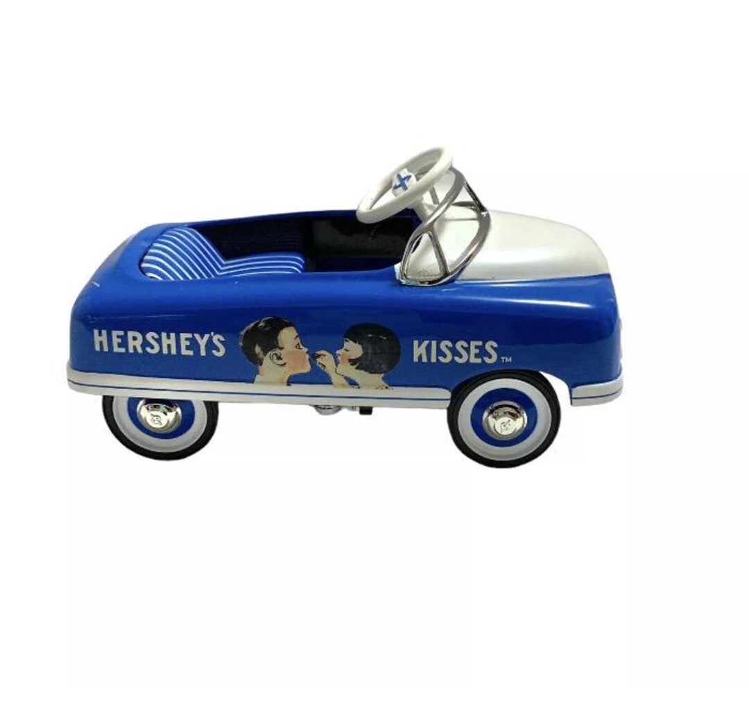 MINI Pedal Car Metal Model Vintage Hersheys Kisses Oil Gas Collector ...