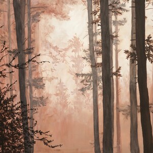 Paisajes Para Imprimir / Woods / Láminas / Mural Art of Nature - Etsy
