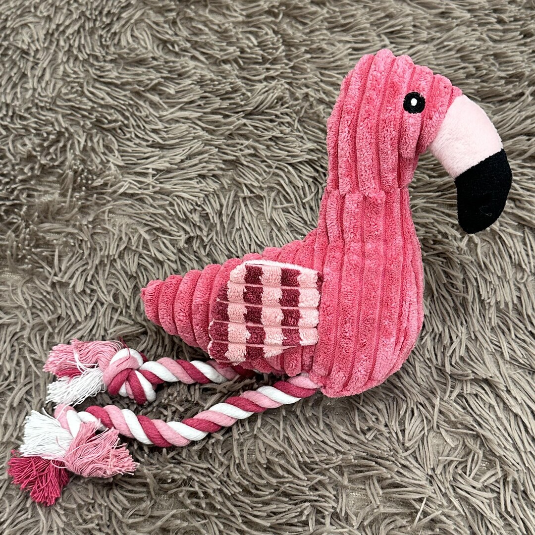 Flamingo Dog Rope Toy Dog Rope Toy Funny Dog Toy Chew Toy for Teeth ...