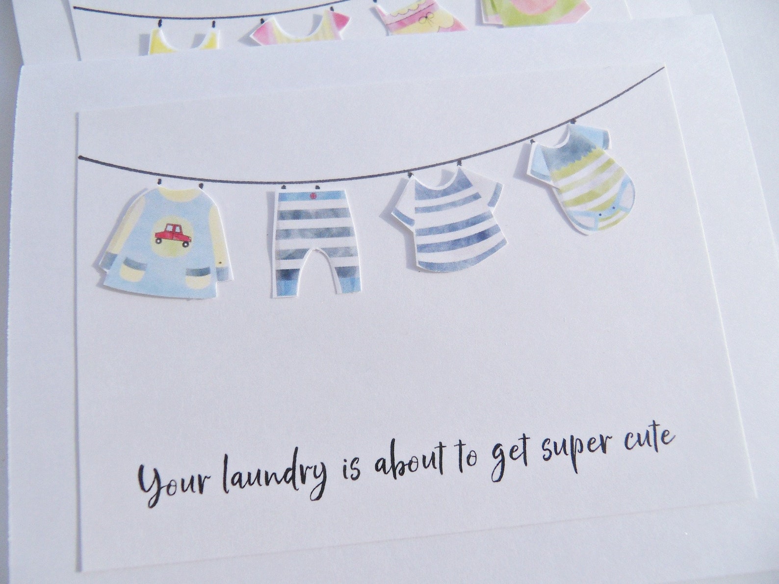 New Parents Card, Baby Boy Pregnancy Congratulations, Baby Shower Card ...
