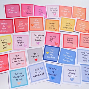 Mini Encouragement Cards, 75 Affirmation Cards, Compliment Cards ...