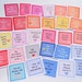 Mini Encouragement Cards, 75 Affirmation Cards, Compliment Cards ...