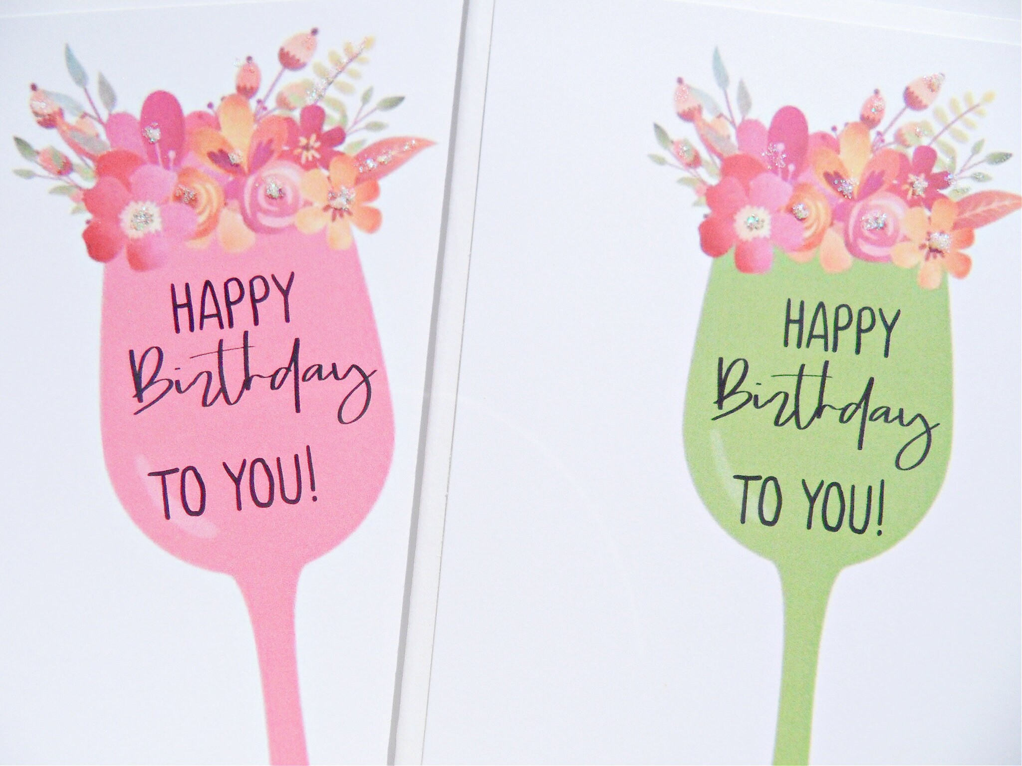 Cocktail Birthday Card, Birthday Card for Women, Wine Lover Birthday ...