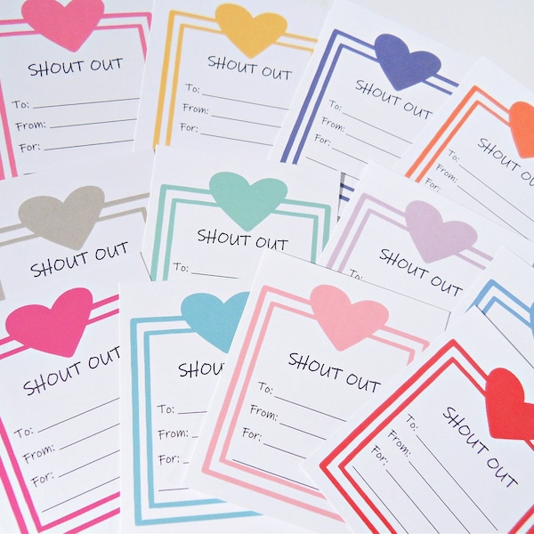 Shout Out Cards - Etsy