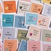 Mini Encouragement Cards, 30 Affirmation Cards, Positivity Message ...