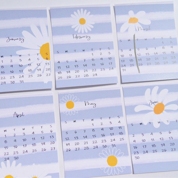 2024 2025 Pocket Calendar - Etsy