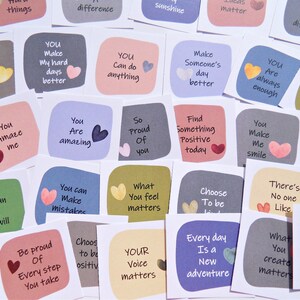 Mini Encouragement Cards, 30 Compliment Cards, Inspirational Cards ...