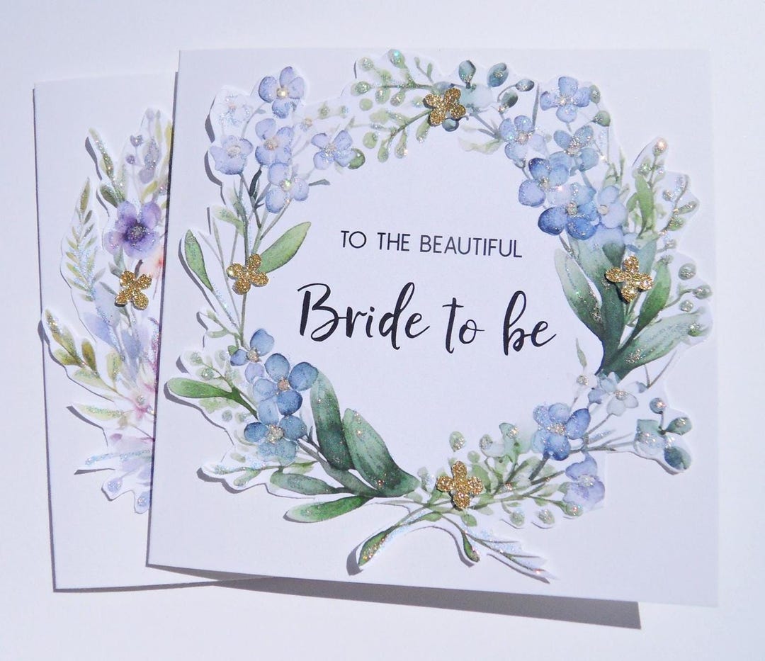 Bride to Be Card, Bridal Shower Card, Daughter Wedding, Engagement Card ...