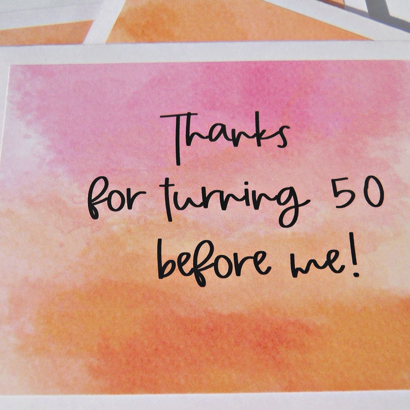 Turning 50 - Etsy