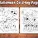 Halloween Coloring Book | 55 Pages | Spooky and Cute Coloring Pages for ...