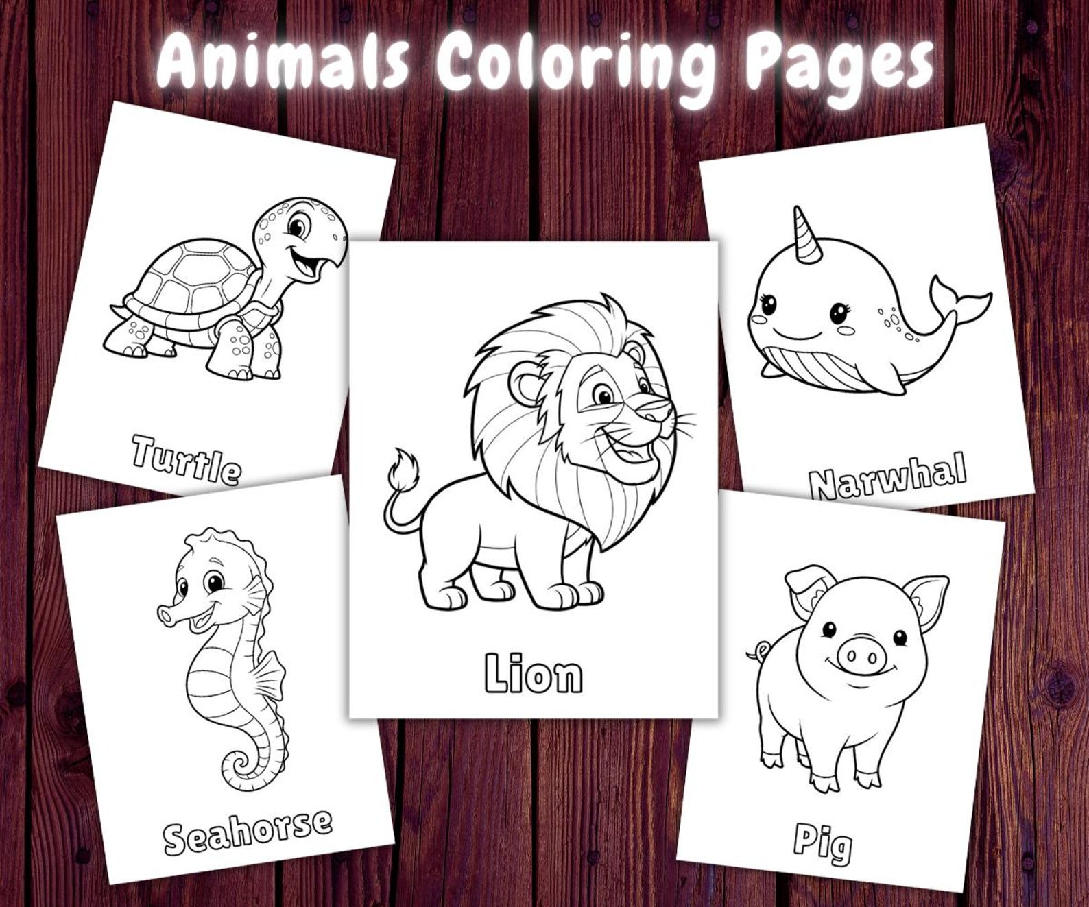 200 Printable Coloring Pages for Kids, Preschool, Toddlers ...