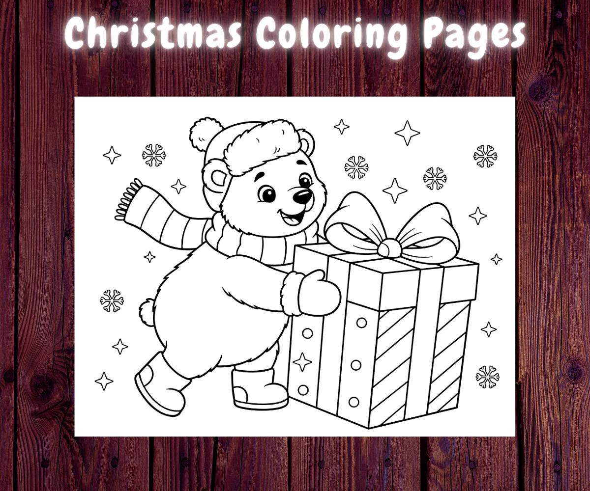 Christmas Coloring Book, Christmas Coloring Pages, Christmas Coloring ...
