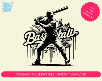 Baseball Player Svg, Male Baseball, Men's Baseball, Men Baseball Cut Files for Cricut, Baseball ...