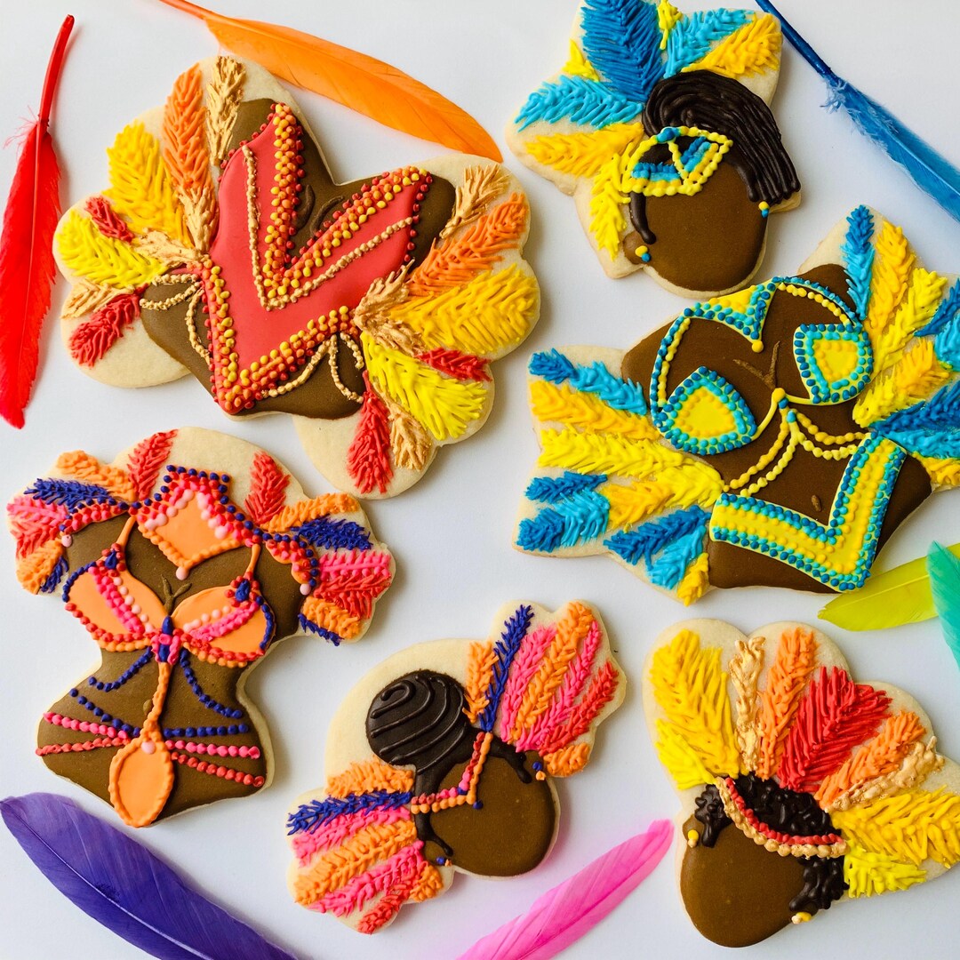 Caribbean Carnival Cookies | Carnival Cookies | Custom Cookies ...