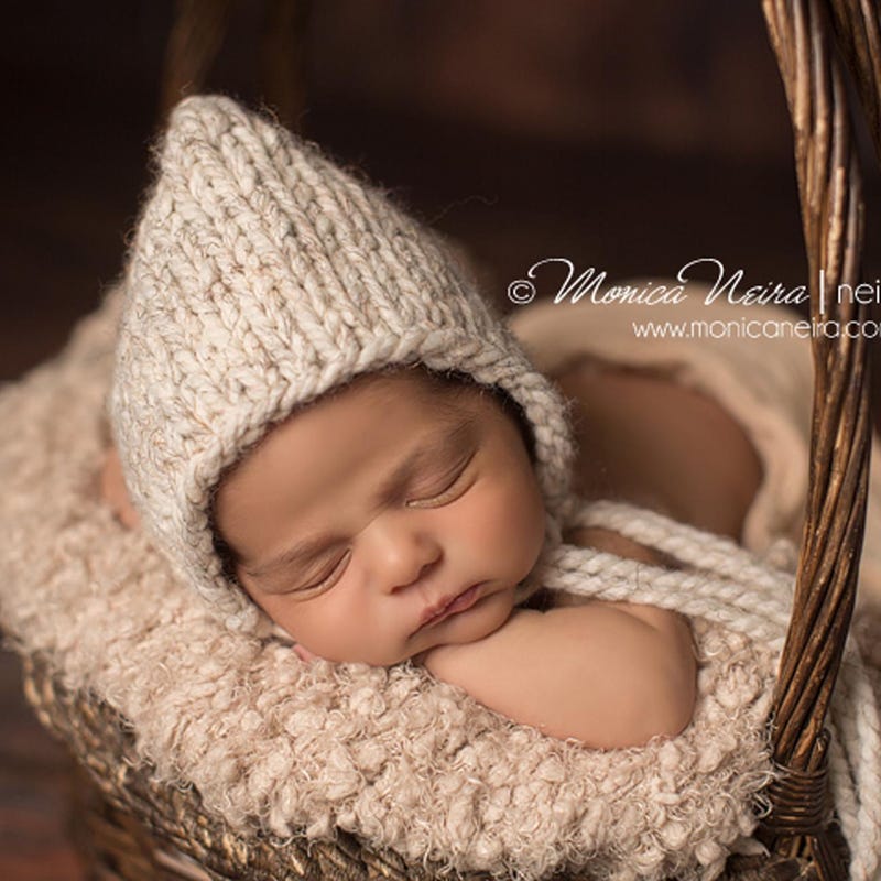 Knit Baby Pixie Hat - Etsy