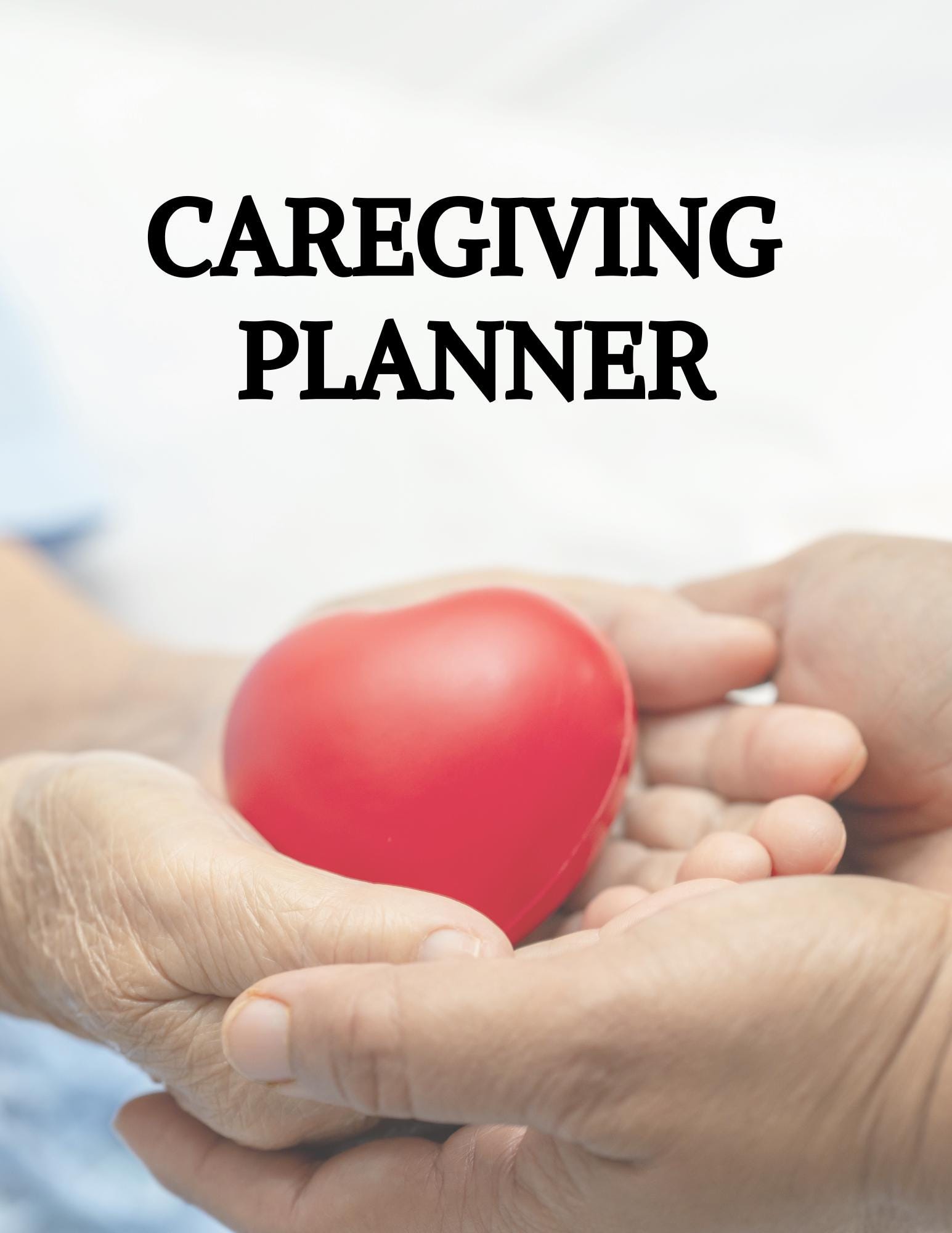 Printable Caregiver Organizer | Track Tasks, Health Logs and Doctor ...