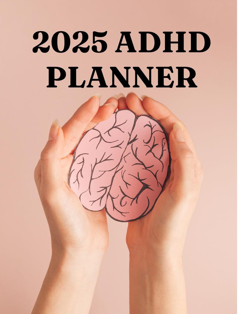 ADHD Organizer | Track Focus, Habits & Time Management | Printable PDF ...