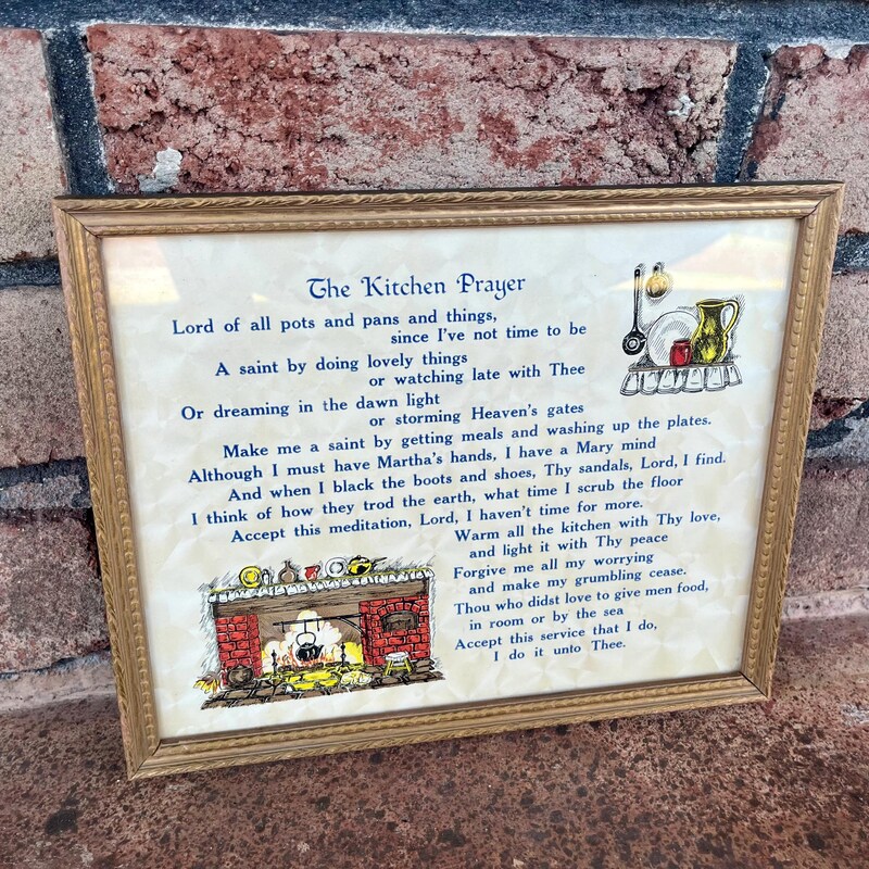 Kitchen Prayer - Etsy