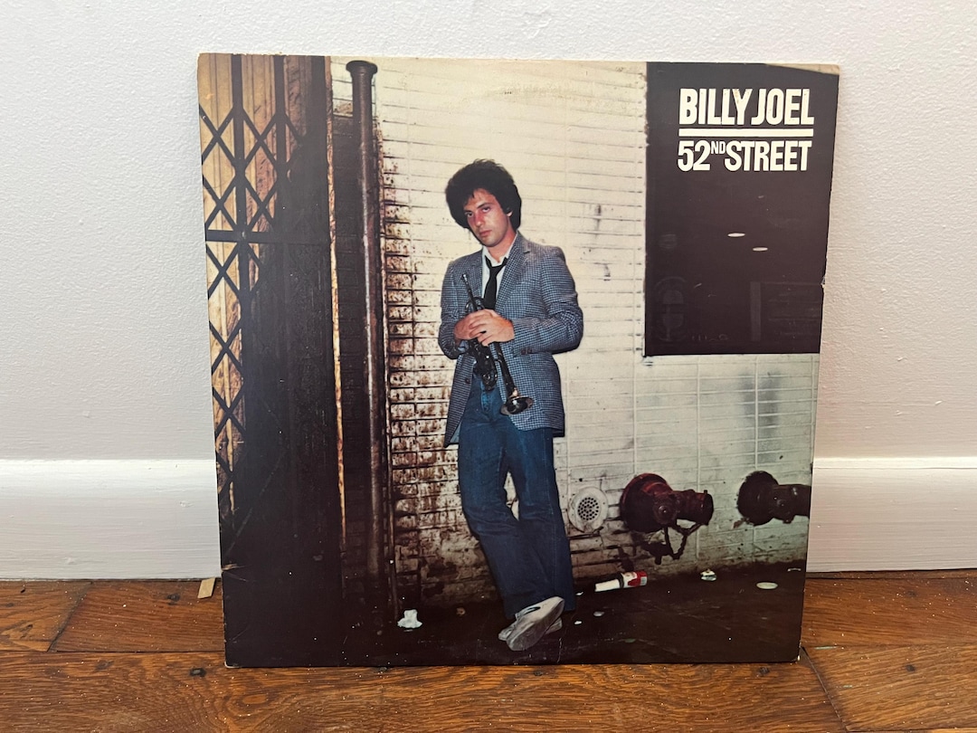 Vintage Billy Joel 52nd Street Vinyl Record, Original, 1978, Billy Joel ...
