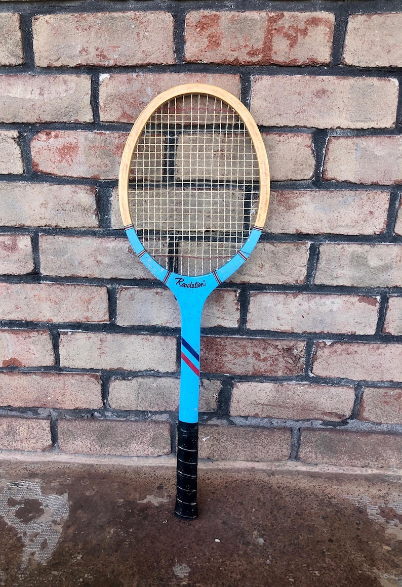 Vintage Tennis Racquet, Revelation Tennis Racket, Racket Decor, Vintage ...