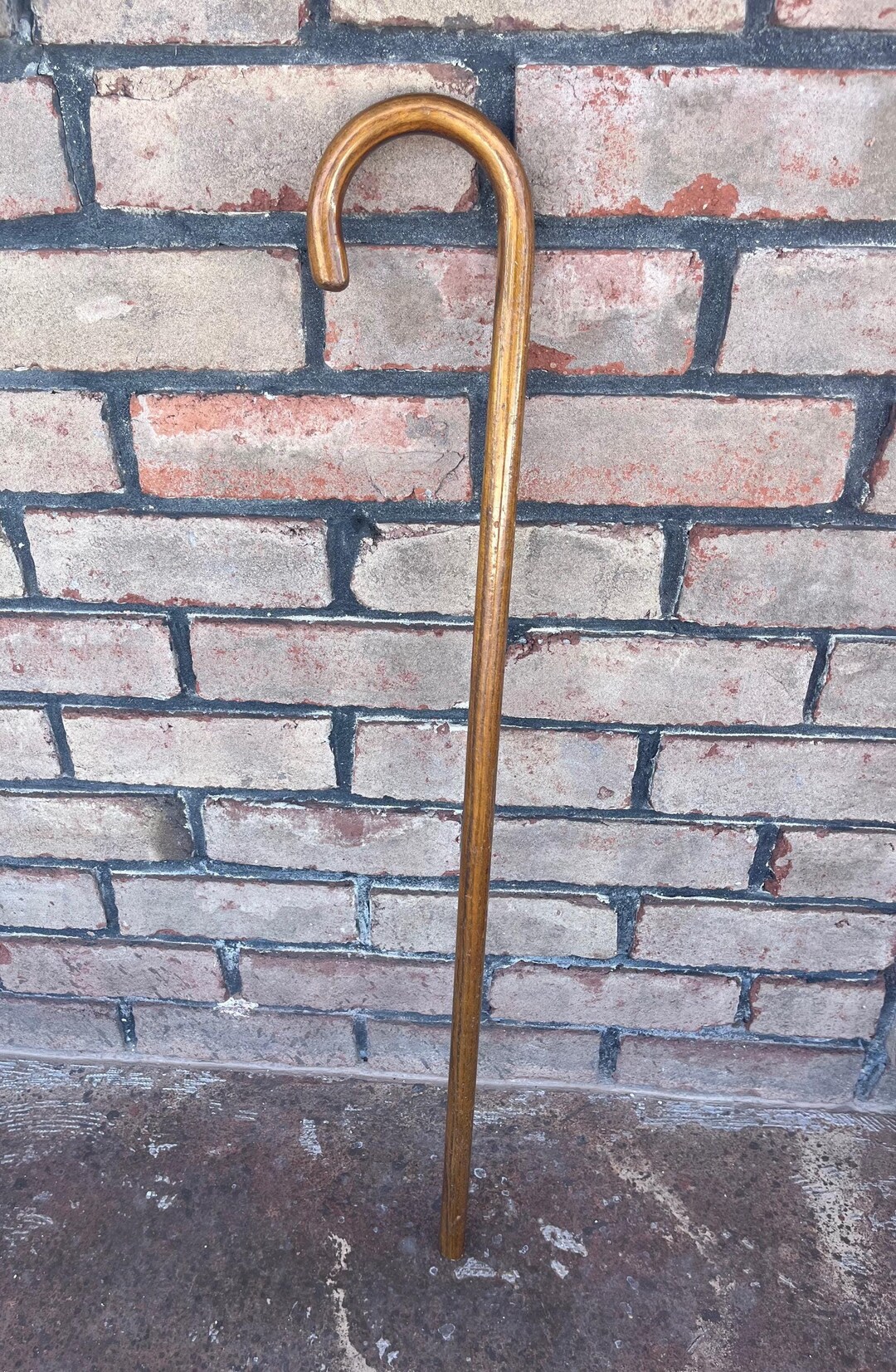 Vintage Walking Cane, Vintage Walking Stick, Rustic Cane, Wooden Cane ...