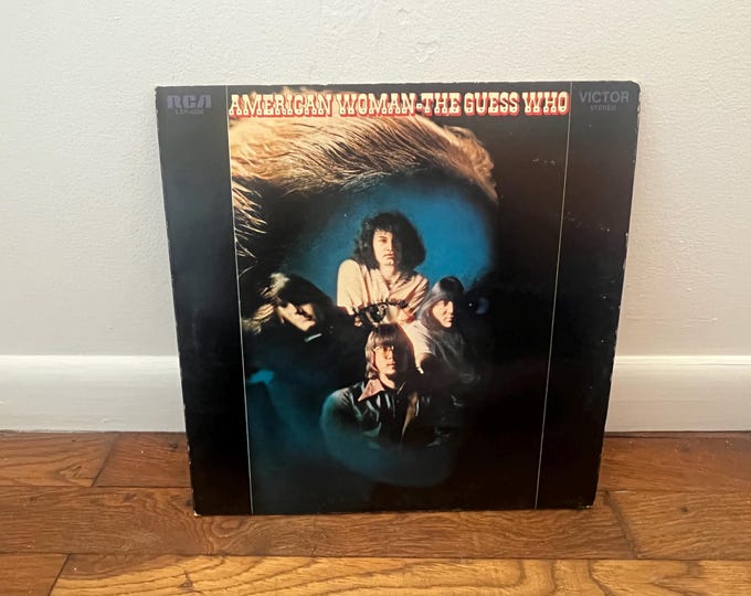 Vintage the Guess Who American Woman Vinyl Record, Original Record ...
