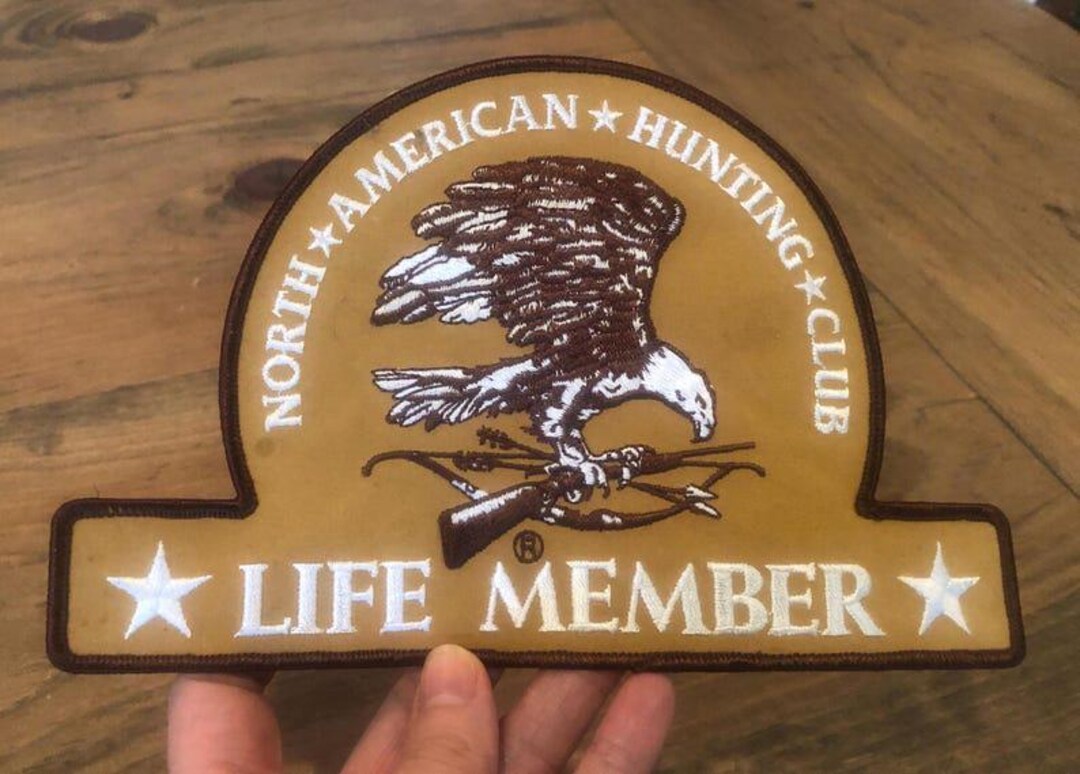North American Hunting Club Patch: Eagle, Rifle & Bow - Life Member - Etsy