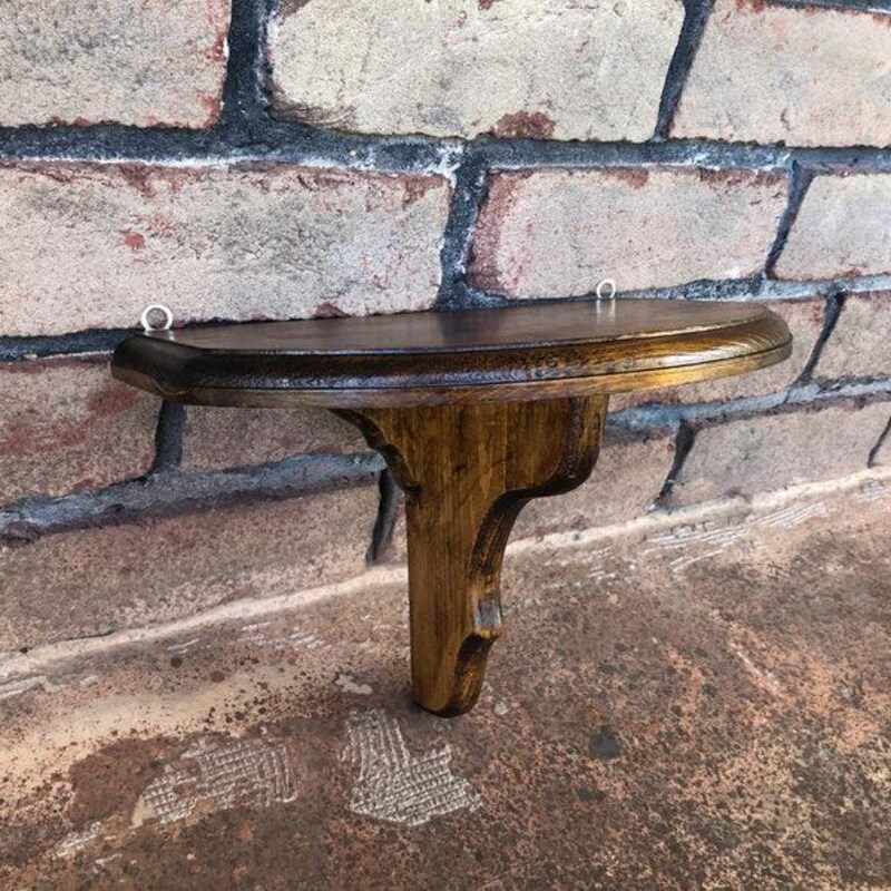 Rustic Wall Shelf - Etsy