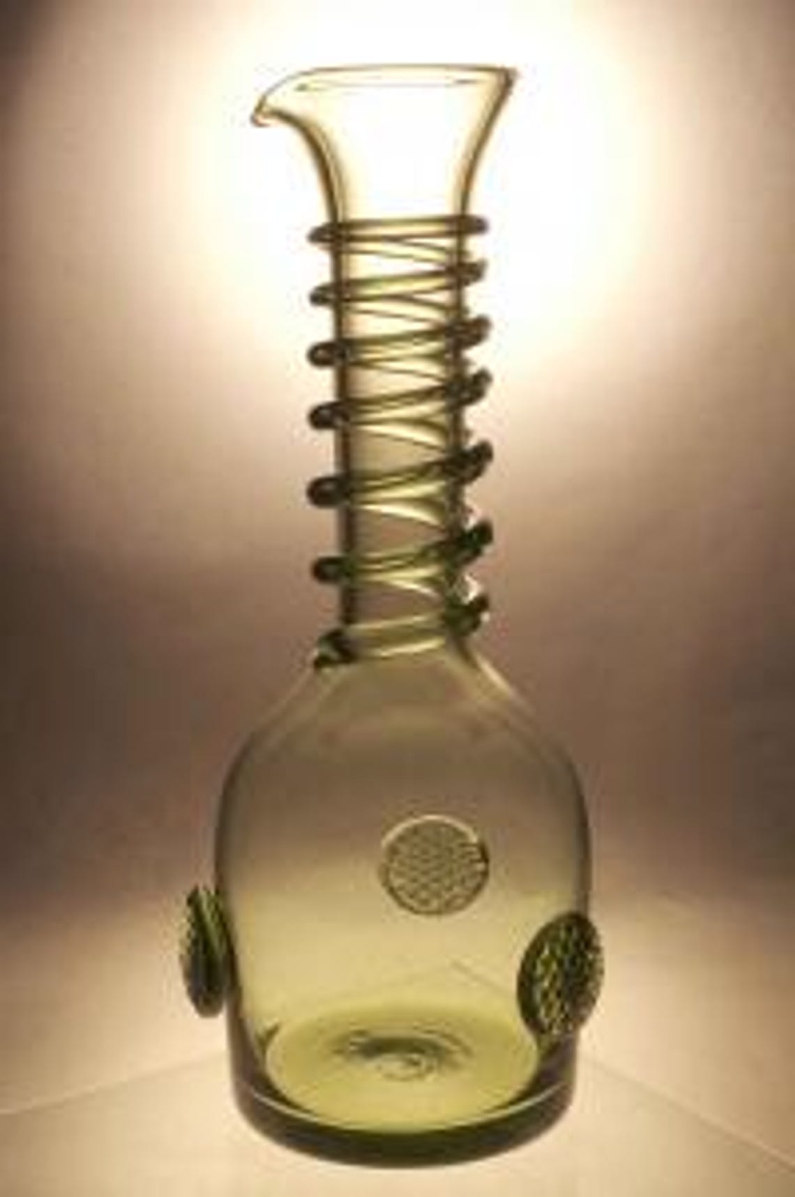 Medieval Spirits Carafe 0.4l From Hand Blown Glass - Etsy