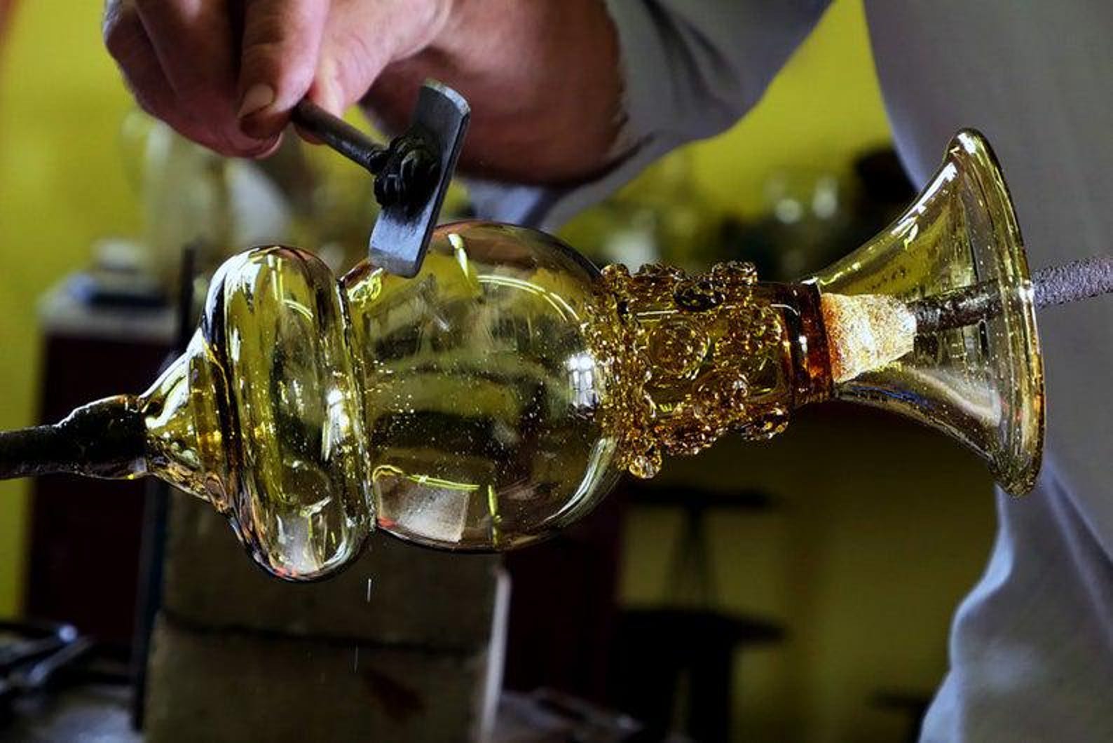 Medieval Spirits Carafe 0.4l From Hand Blown Glass - Etsy
