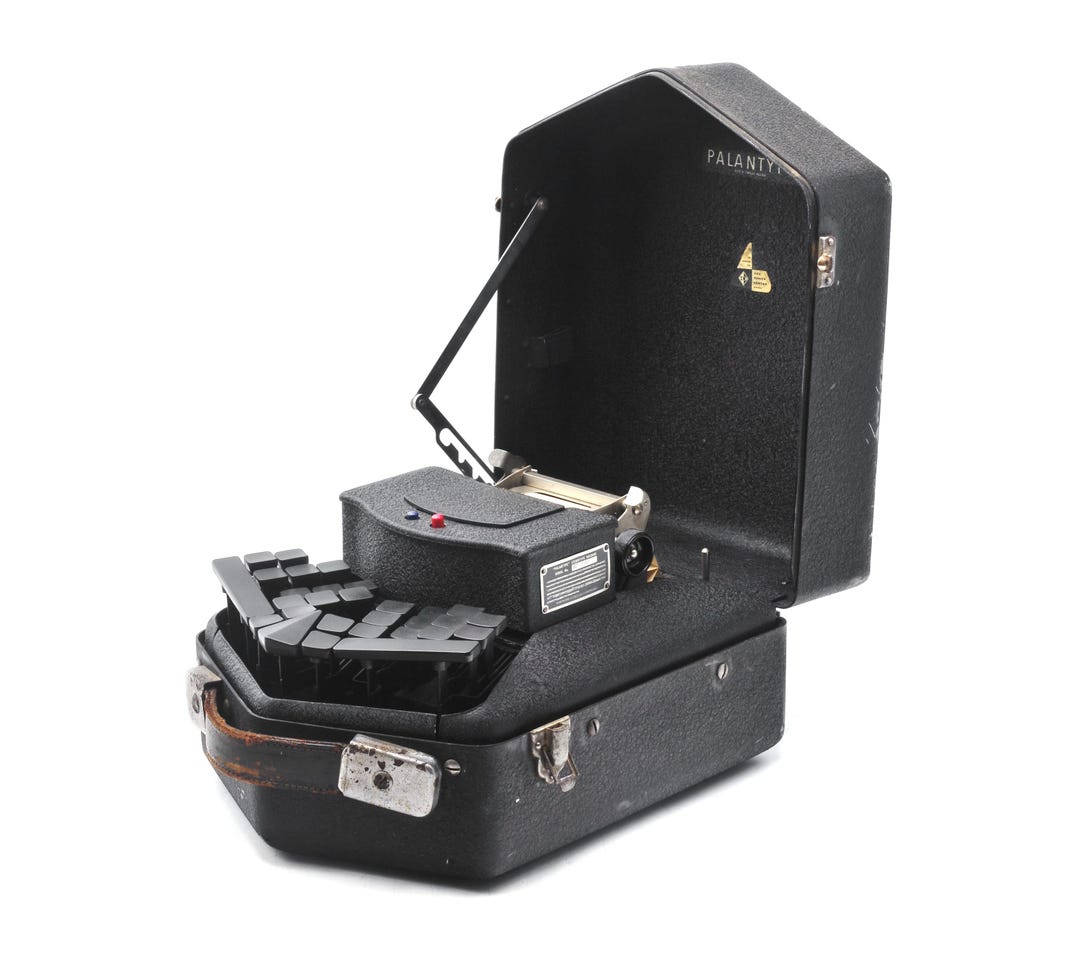 Palantype Shorthand Machine, Beautiful Design in Dark Style, Total ...
