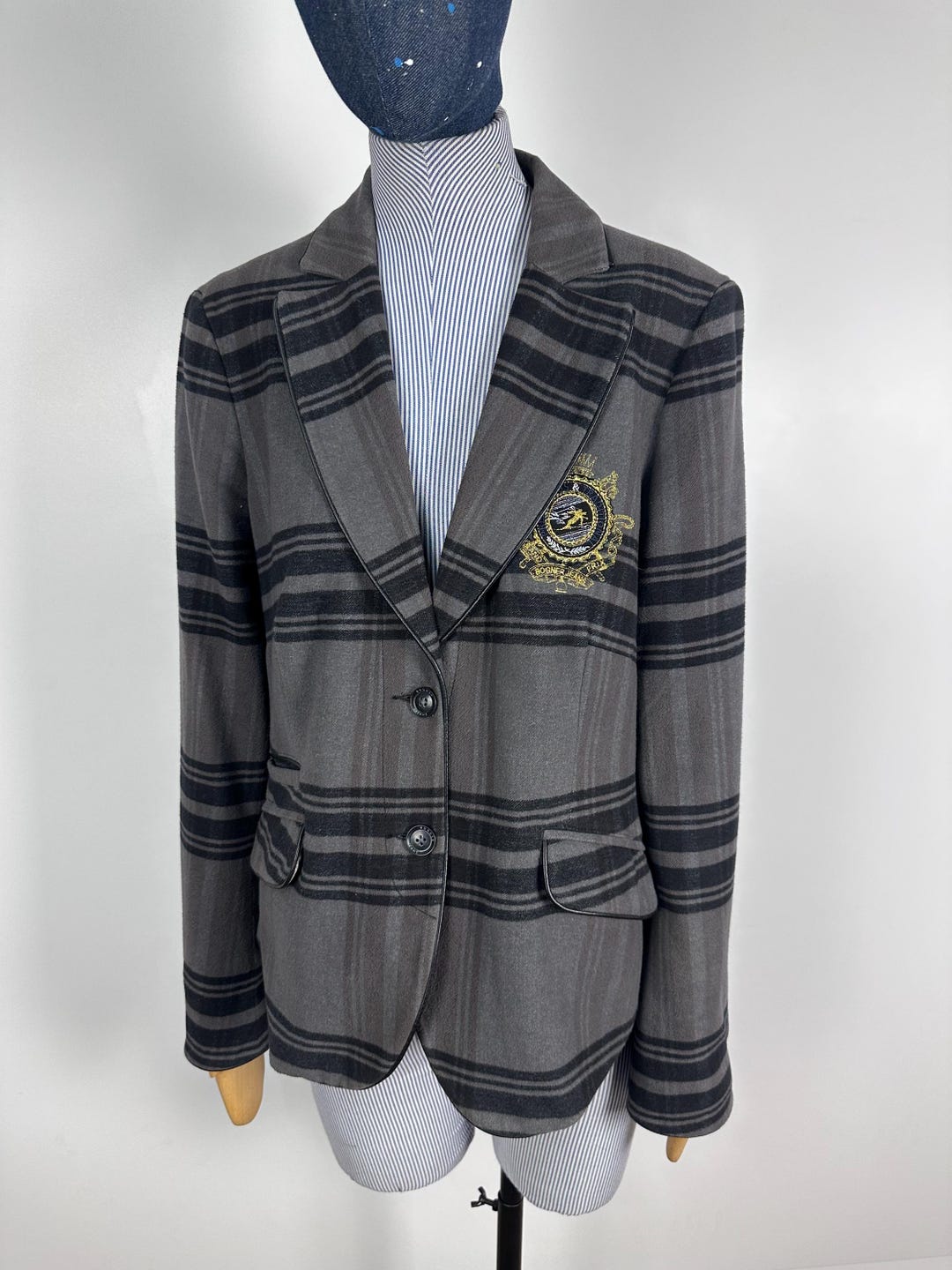 Ladies Bogner Jeans Classic Blazer Jacket Gray Size US29 - Etsy