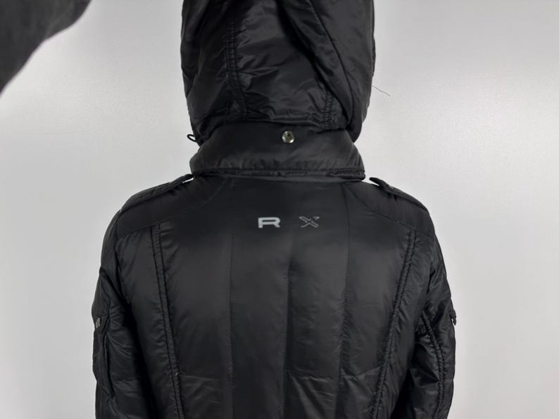 POLO Ralph Lauren RLX Women’s Parka Long Down Jacket Black Size L - Etsy