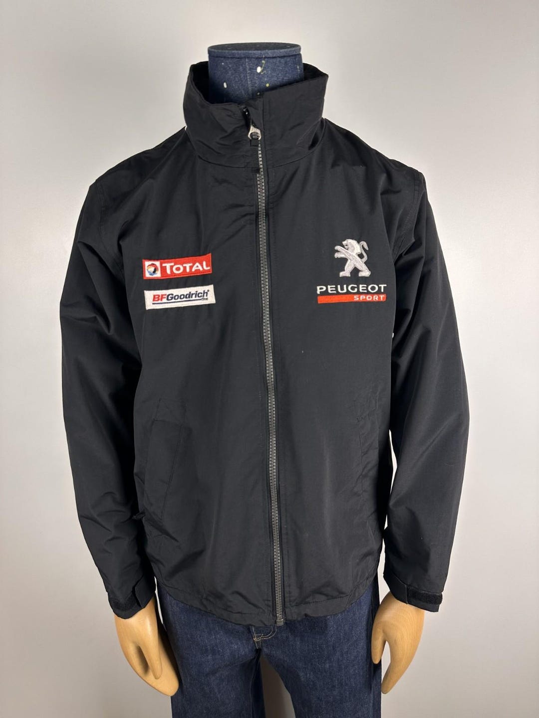 Vintage Peugeot Racing Rally Club Jacket Size M Black 90s - Etsy