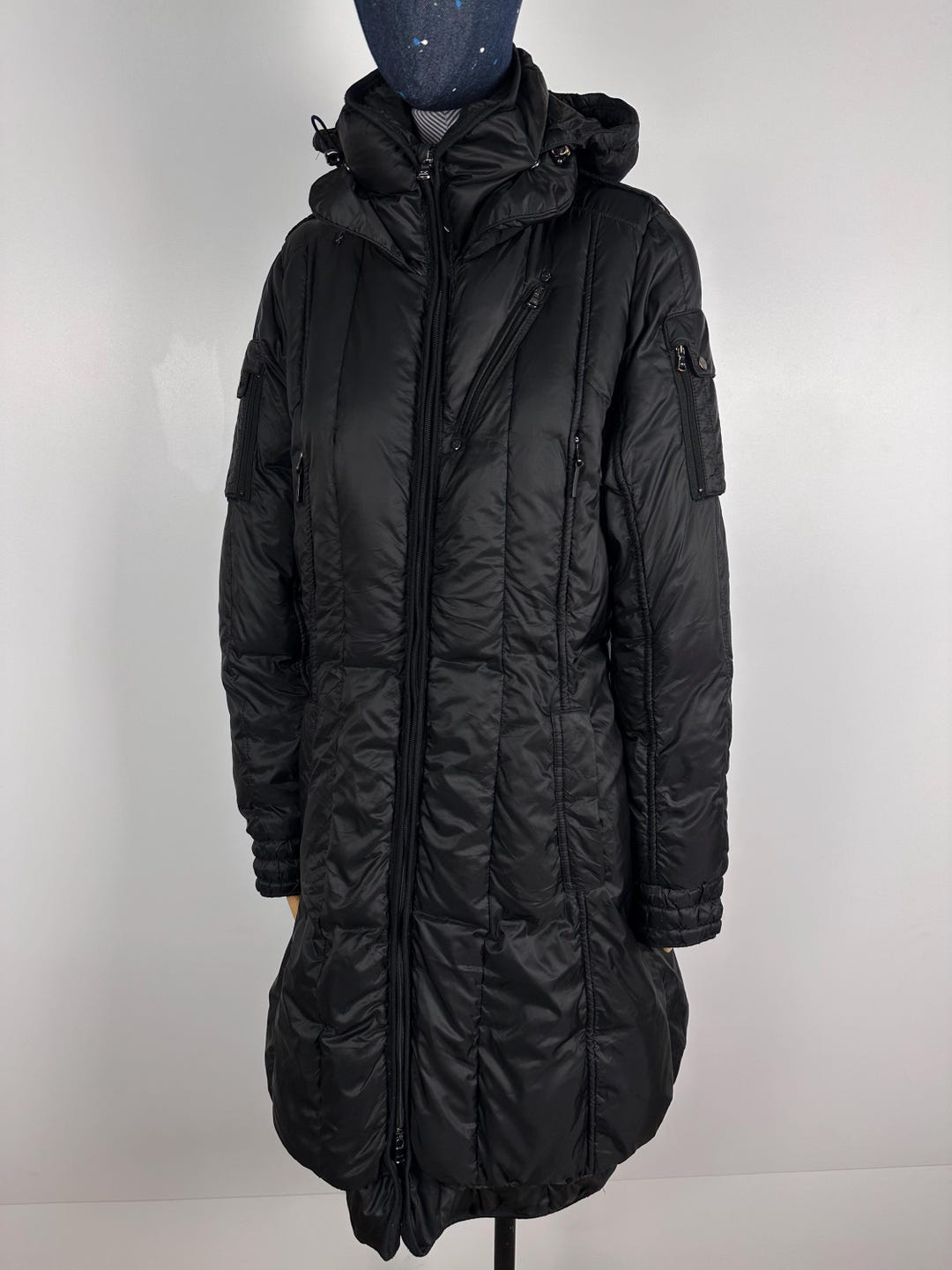 POLO Ralph Lauren RLX Women’s Parka Long Down Jacket Black Size L - Etsy