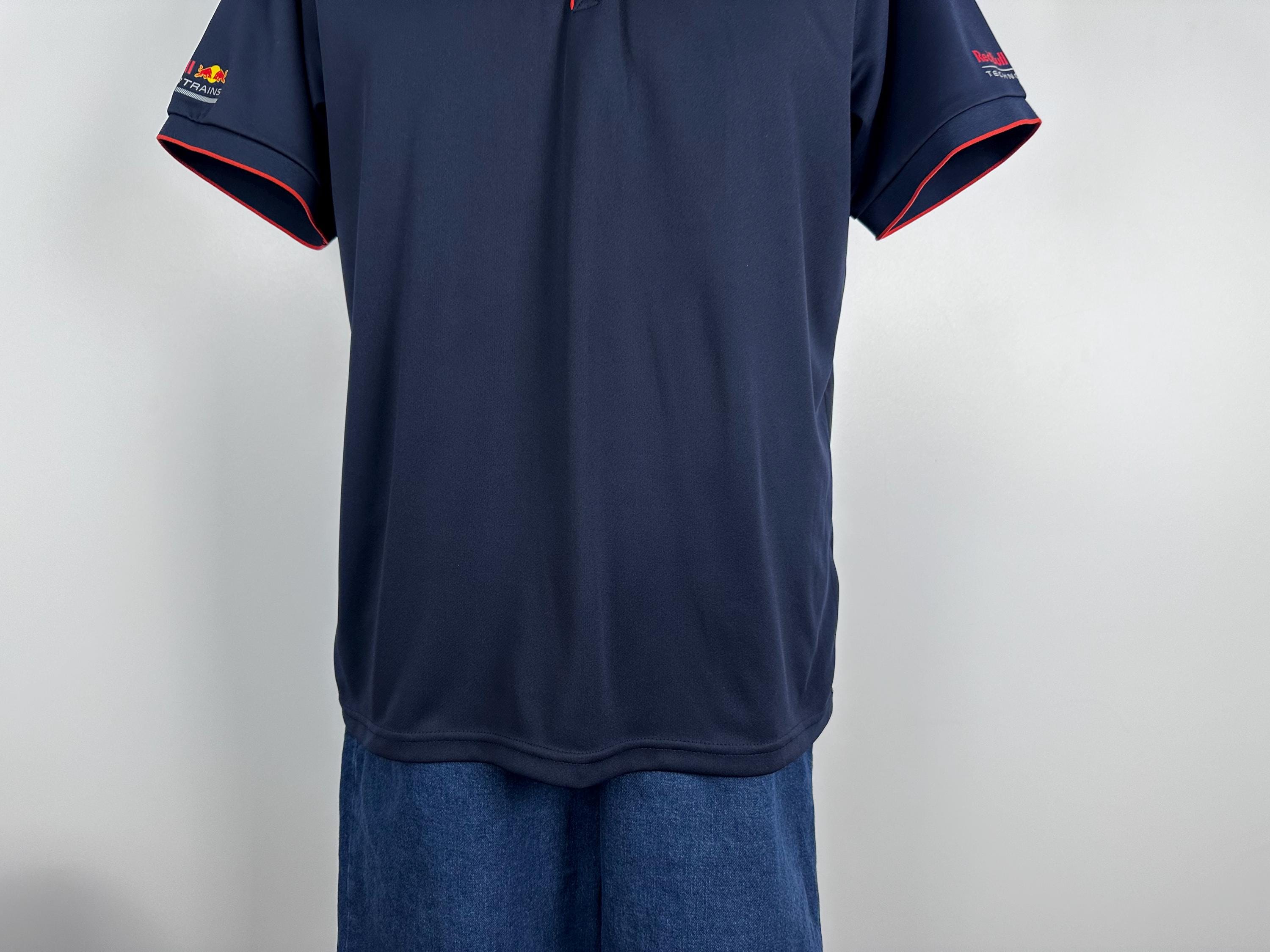 ORACLE Red Bull Team Rare Racing Men Polo Shirt Jersey Castore Original ...